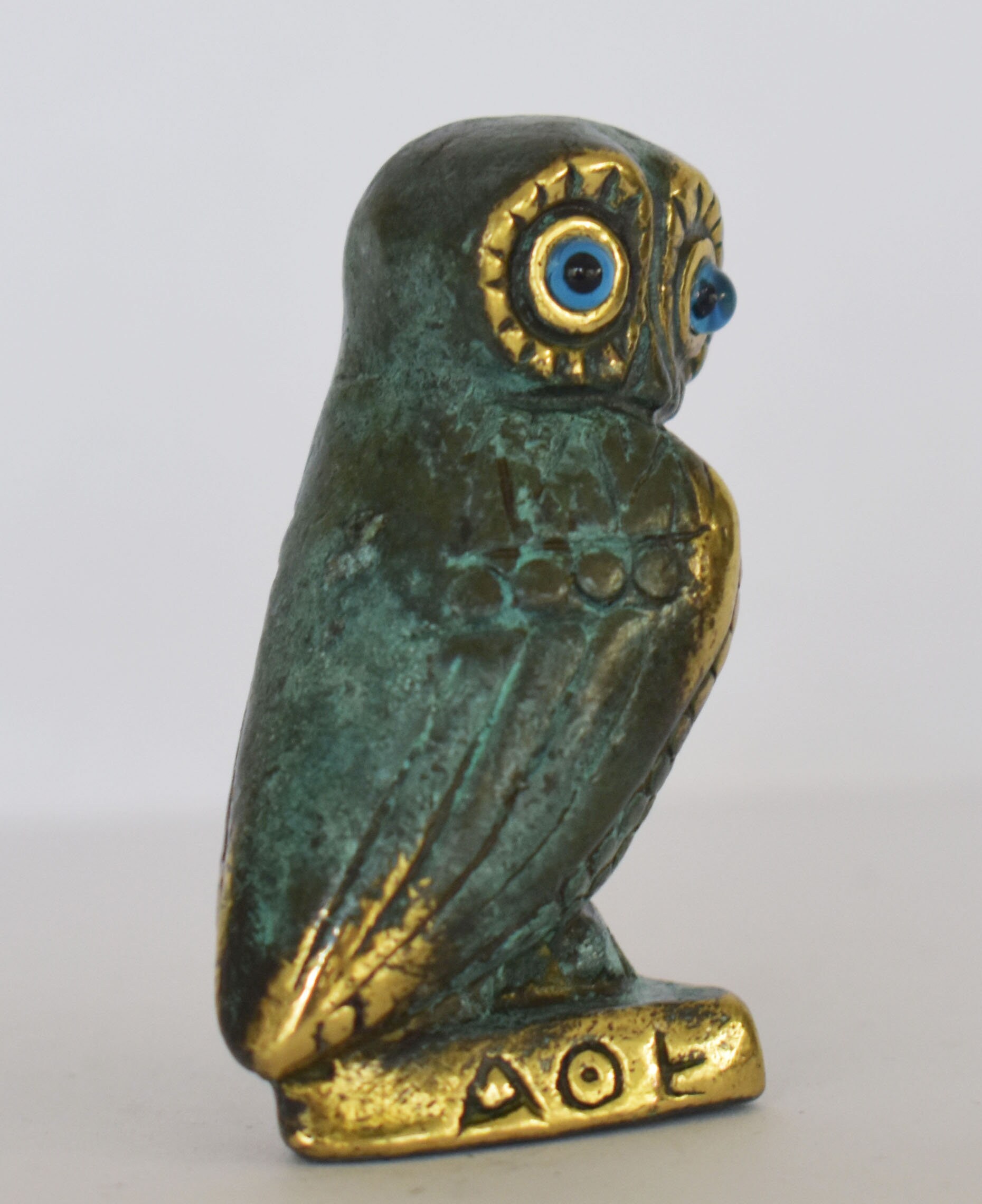 Owl of Wisdom and Intelligence Miniature Symbol of Goddess - Etsy