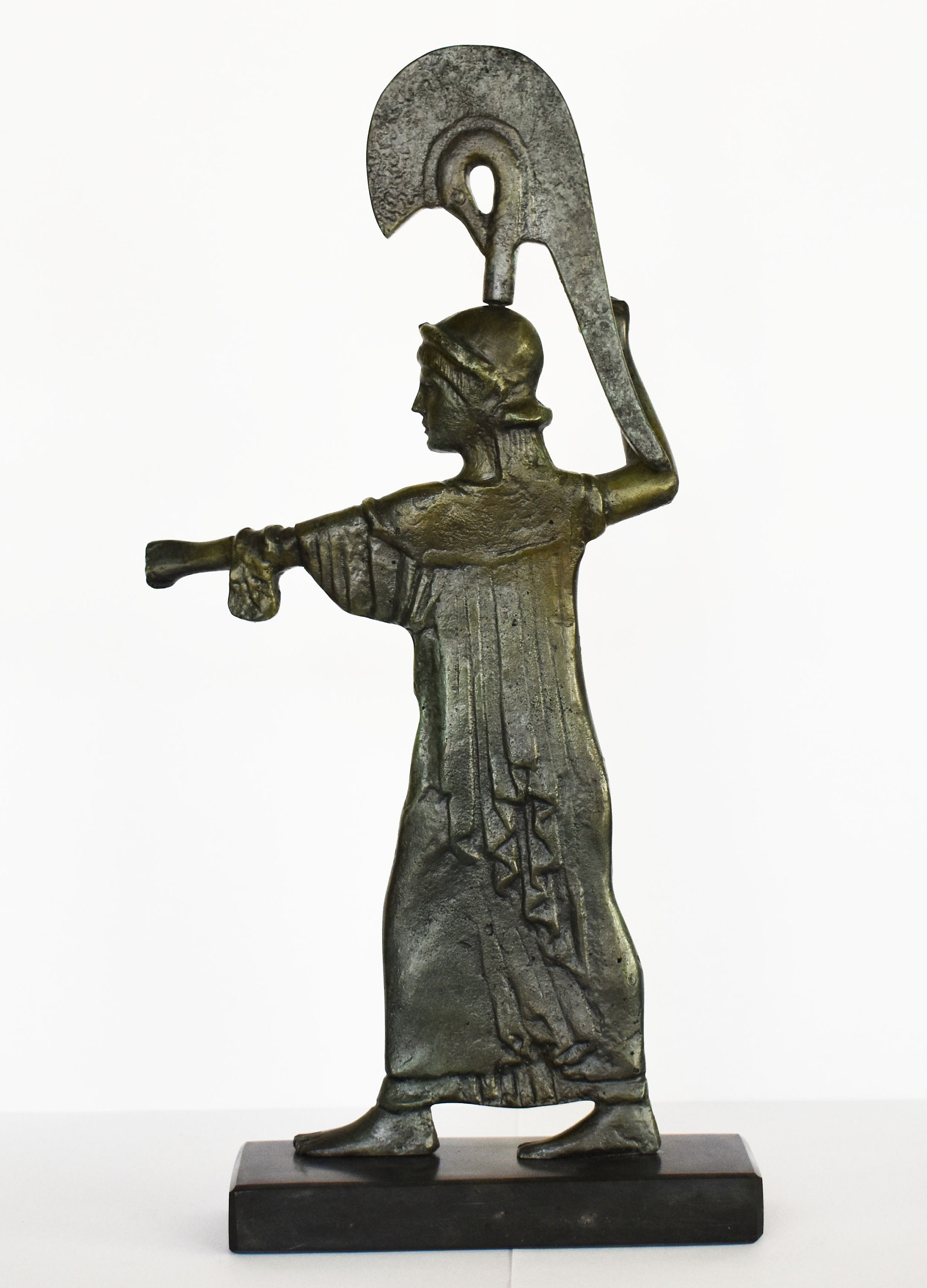 Athena Promachos Statue - Stood Between the Propylaea and the Parthenon ...