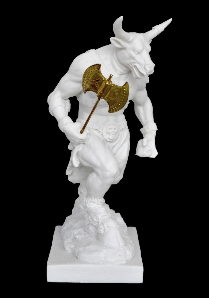 Minotaur Mythical Creature Half-man Half-bull Fierce and - Etsy