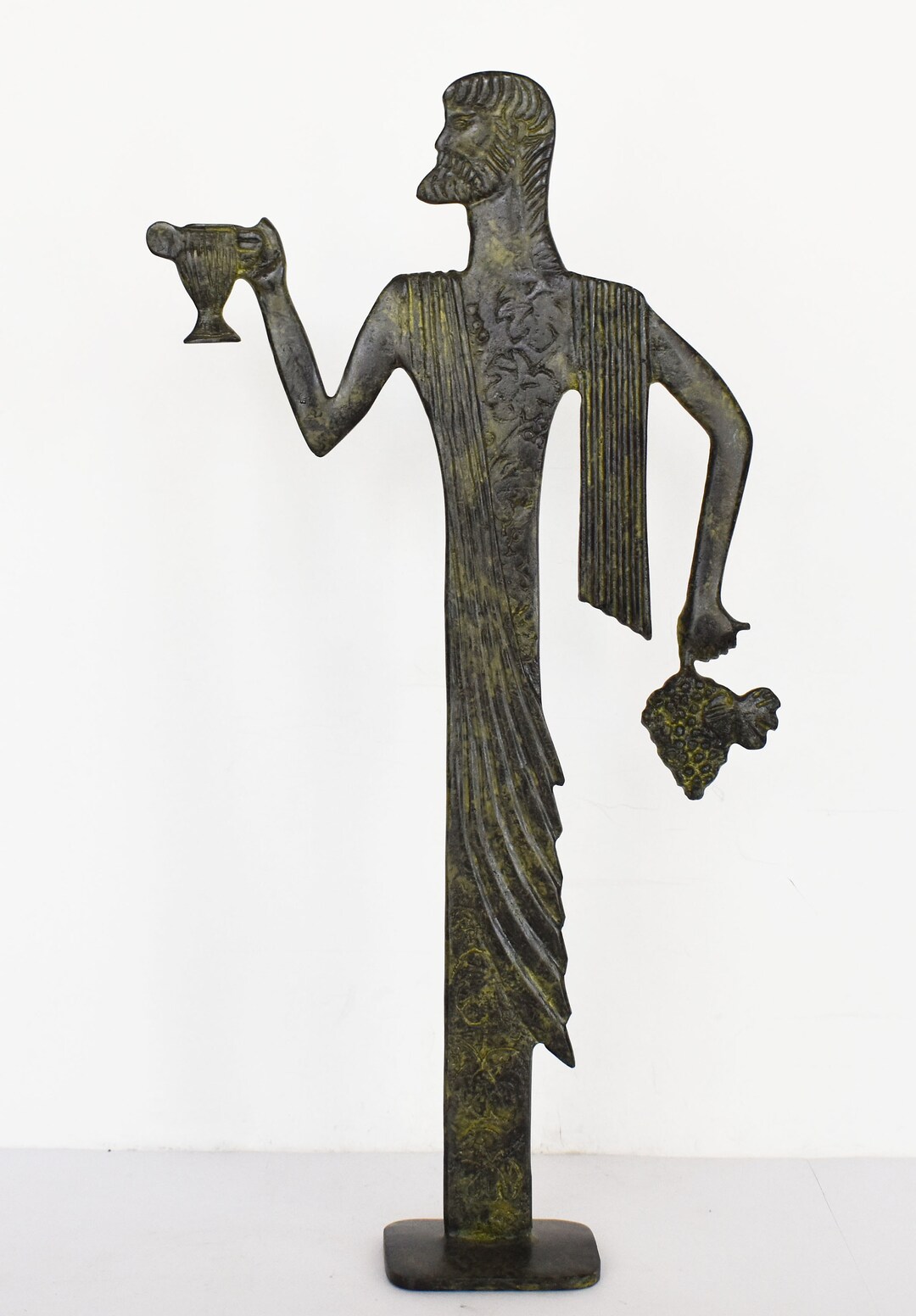 Dionysus Bacchus - Greek Patron God of Wine in the Olympian Pantheon ...