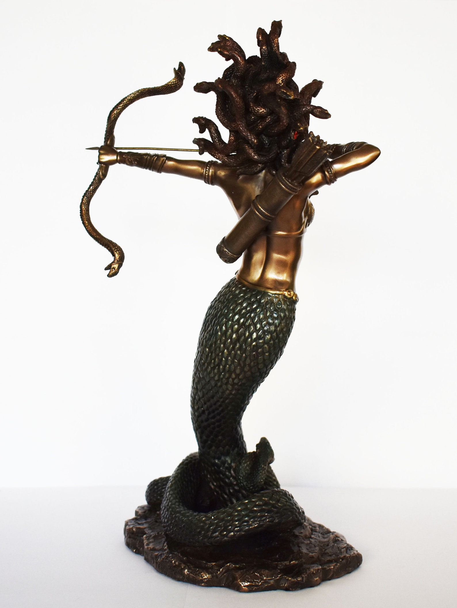 Medusa - Gorgo - Snake-haired Gorgon - Snake Lady - Monster Figure ...