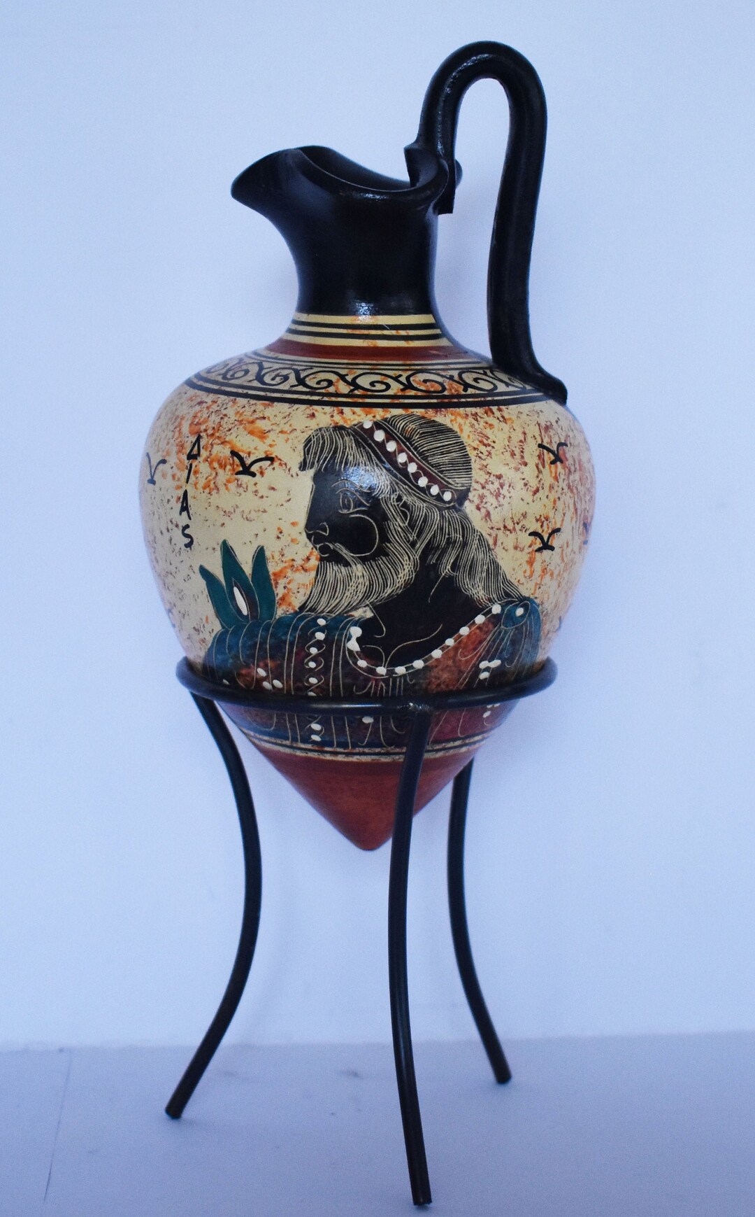 Rhyton - Vessel for Libations or Drinking - Zeus - Father of All Gods ...