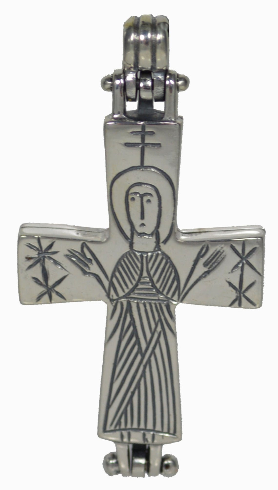 Byzantine Cross Symbol of Faith Constantinople Pendant - Etsy
