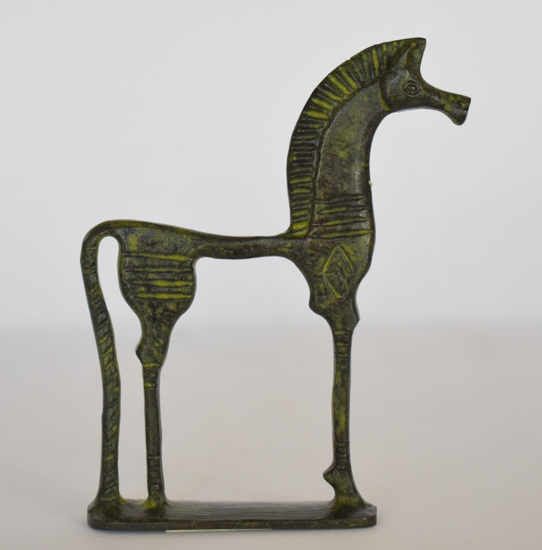 Cheval grec ancien - Athènes, Attique - 500 av. J.-C. - Sculpture en ...