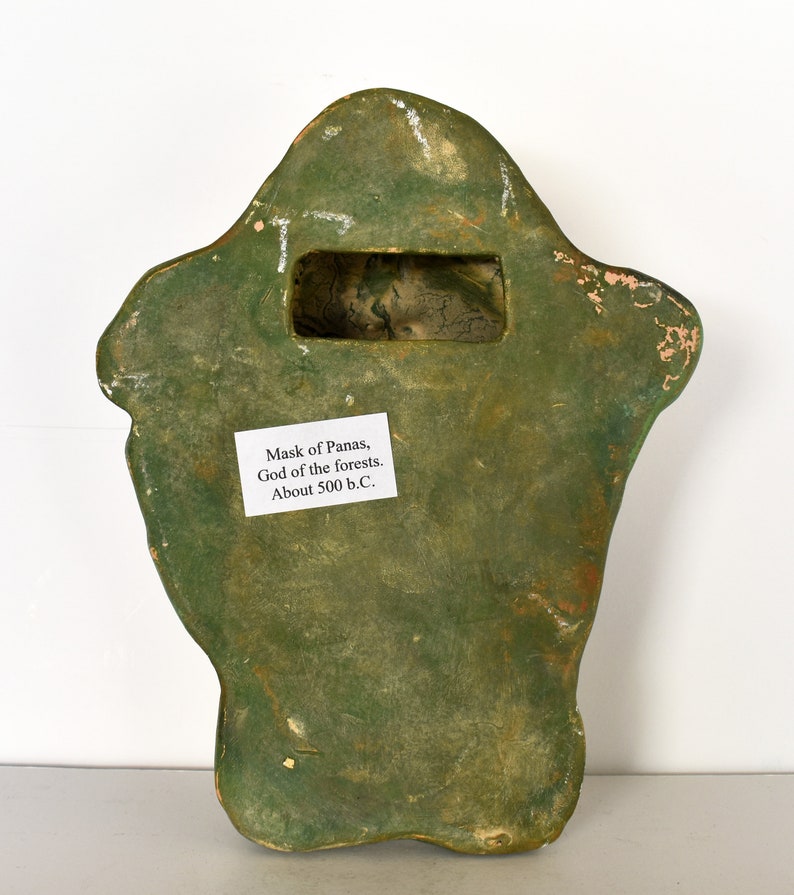 Pan Mask Ancient Greek God of the Wildshepherds and Flocks - Etsy