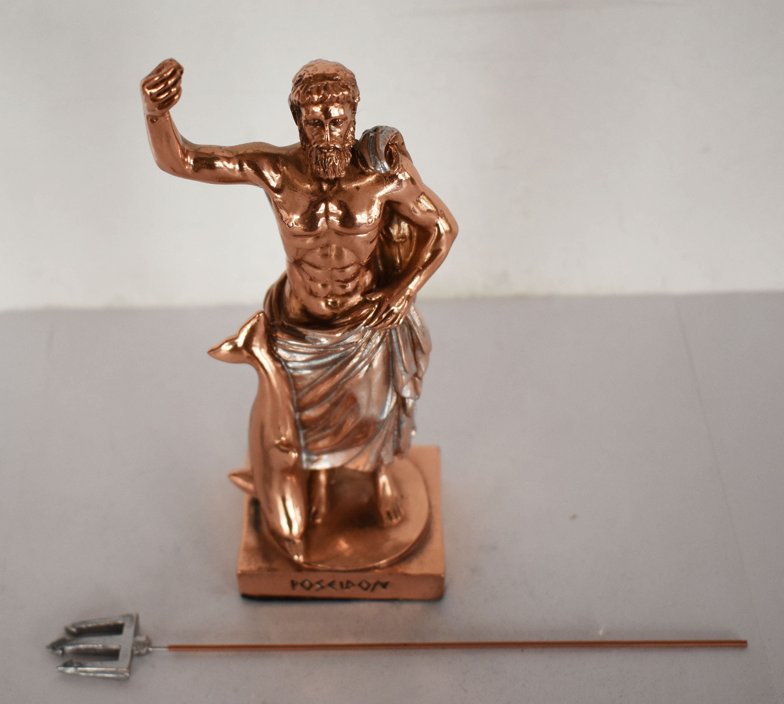 Poseidon Neptune Greek Roman God of the Sea Storms | Etsy