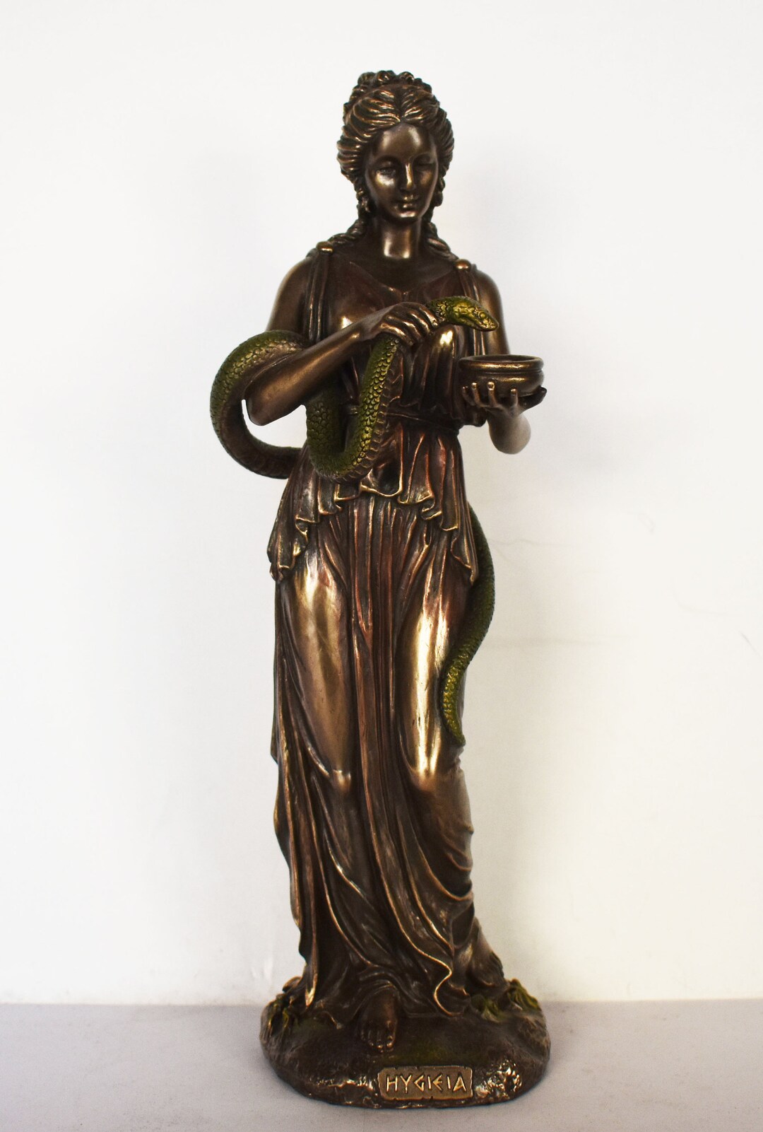 Hygieia Greek Goddess of Health, Healing, Cleanliness and Hygiene ...