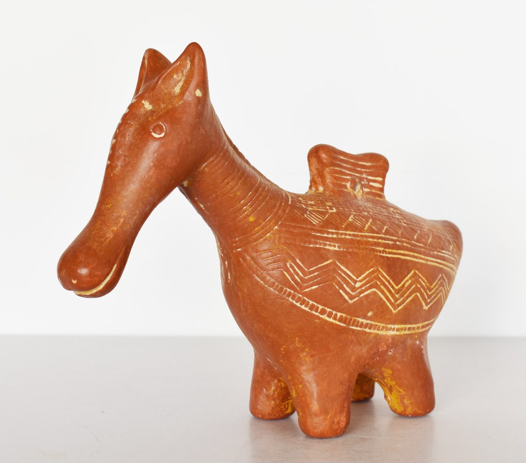 Donkey Figurine Idol- Cyprus - 1200 BC - Nicosia Museum - Reproduction ...