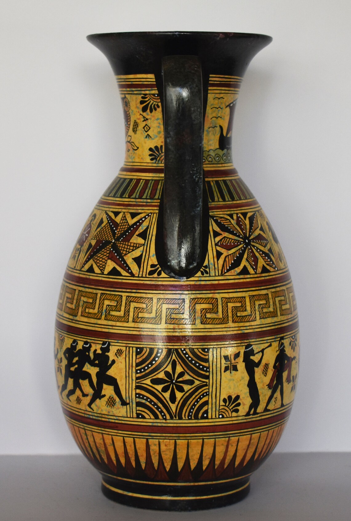 Ancient Greek Vase Warriors Marathon Runnerschariot - Etsy