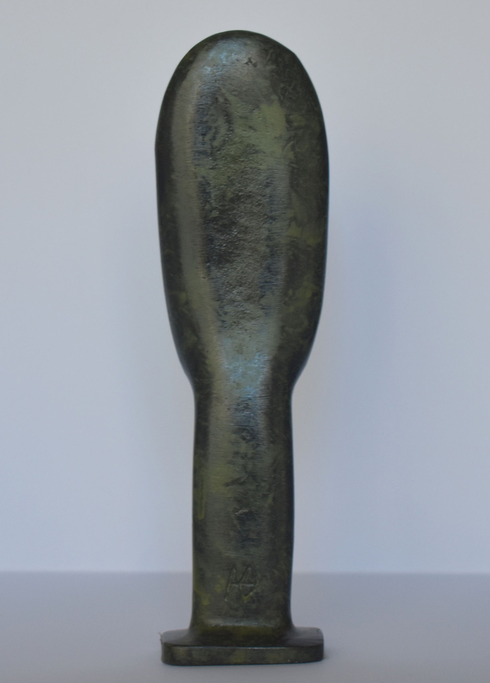 Cycladic Male Bust Figure From Keros Island Pure Bronze | Etsy