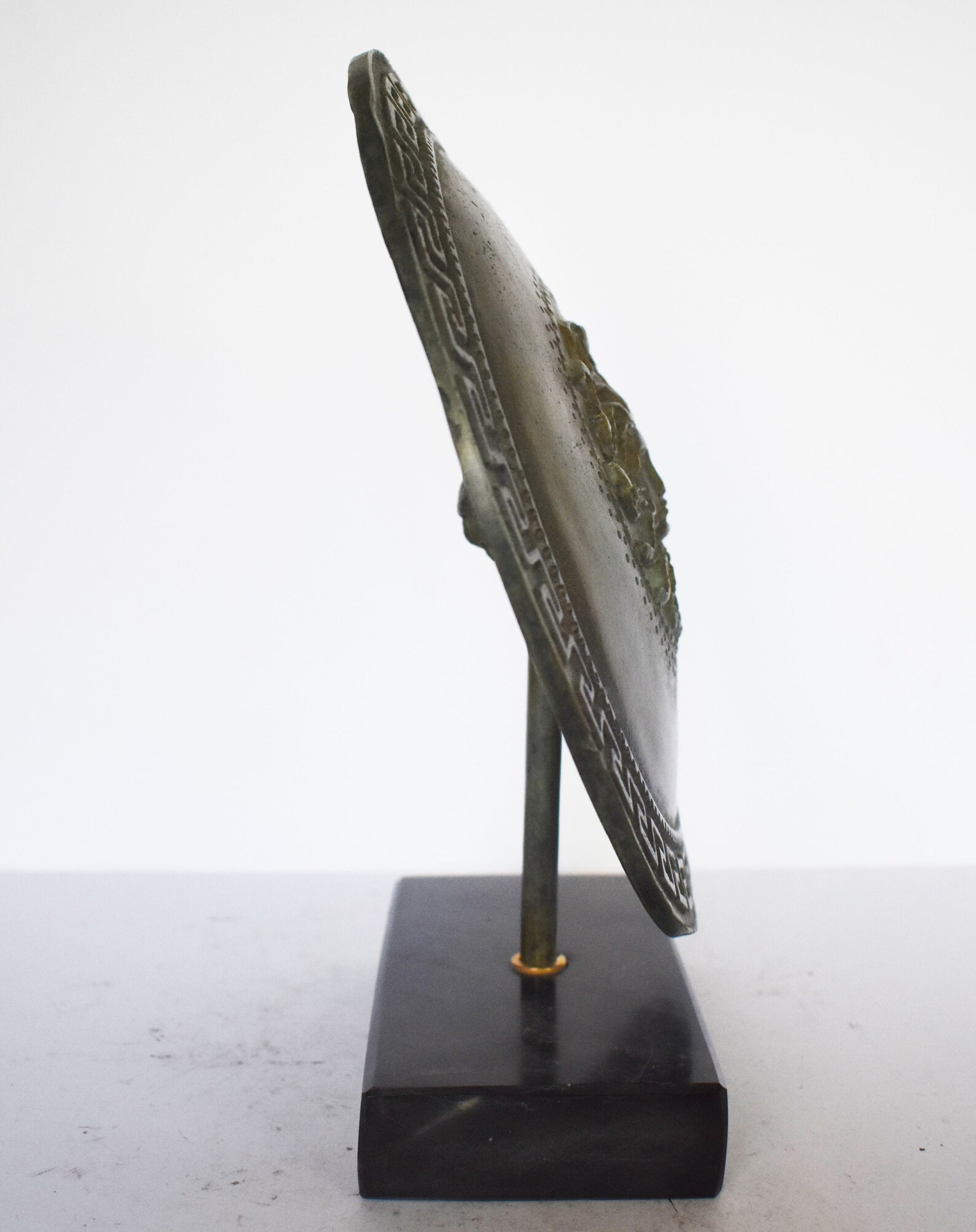 Ancient Greek Medusa Shield Marble Base Museum Replica - Etsy