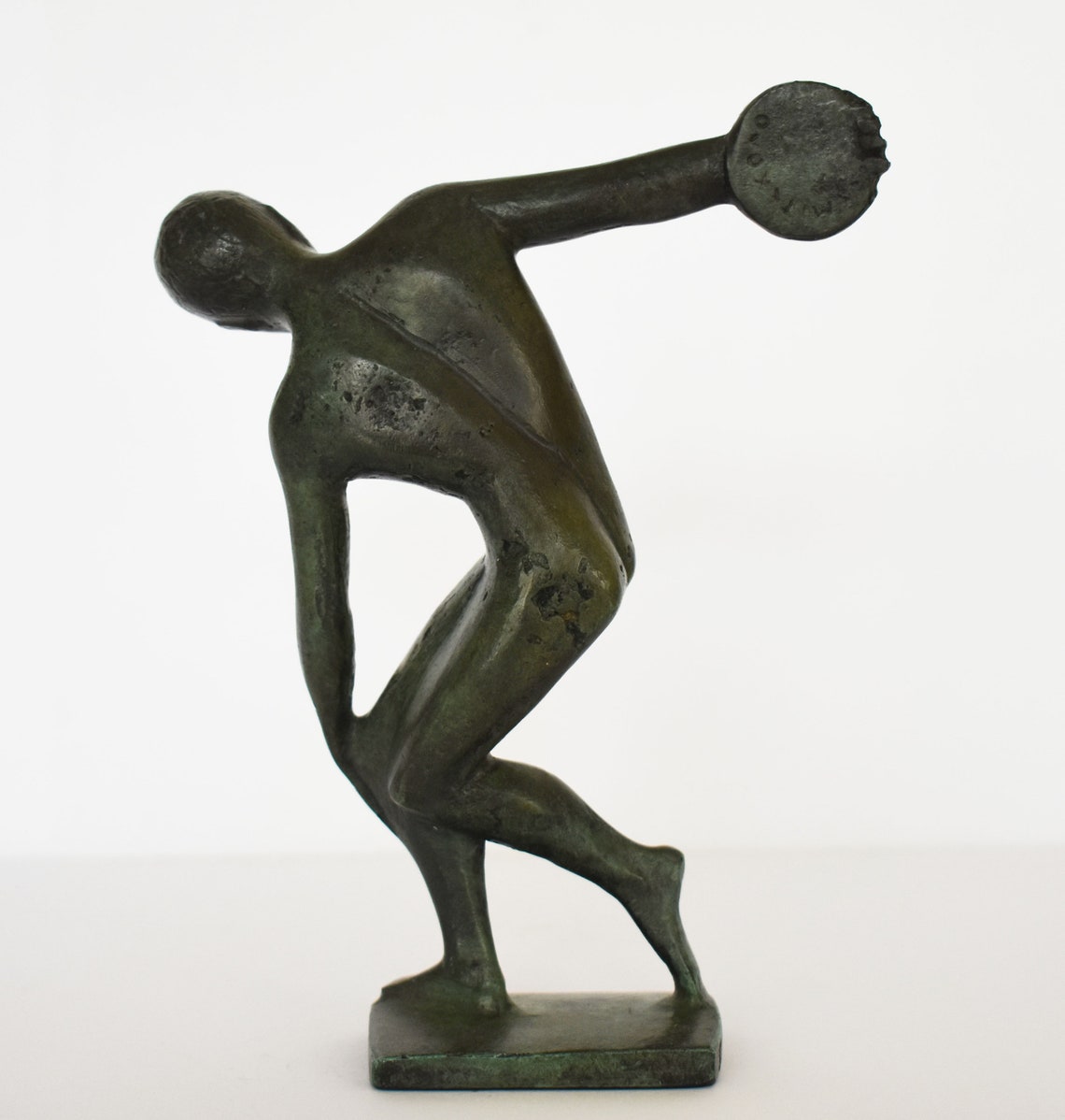Discobolus of Myron Discus Thrower Ancient Greek Olympic - Etsy UK