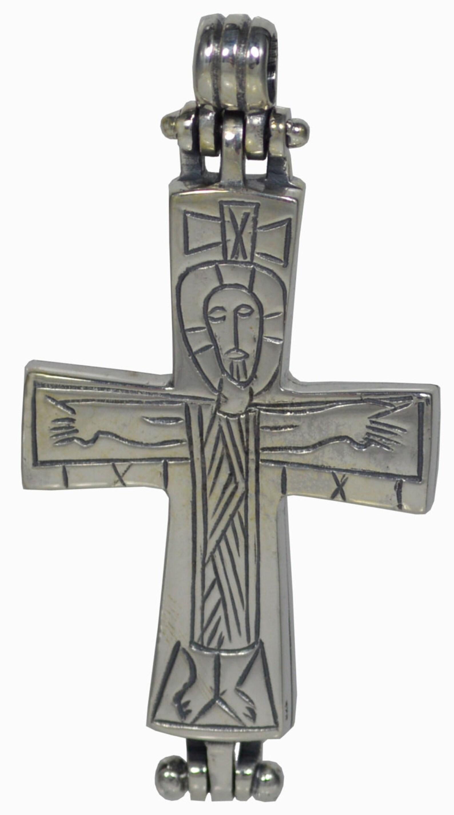 Byzantine Cross Symbol of Faith Constantinople Pendant - Etsy