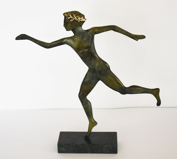 Sculpture Art Objects Olympic Games running sport ancient Greek ...