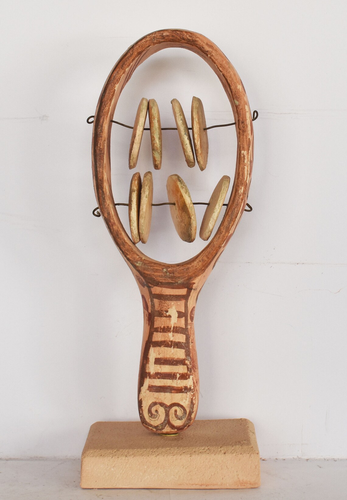 Ancient Greek Seistron Rattle Percussion Musical - Etsy