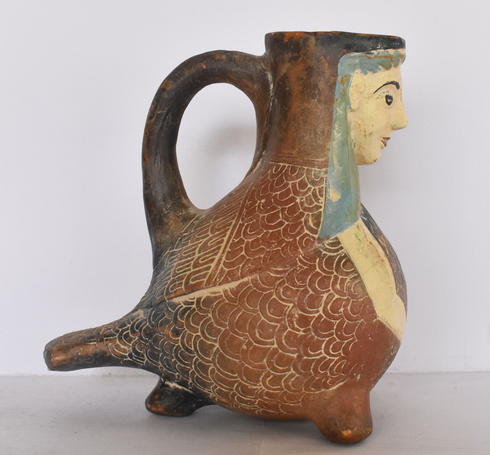 Rhyton Vessel in the Form of a Siren 600 BC Louvre Museum - Etsy