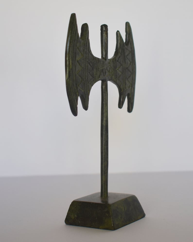 Labrys ou double hache Art minoen Palais de Knossos - Etsy France