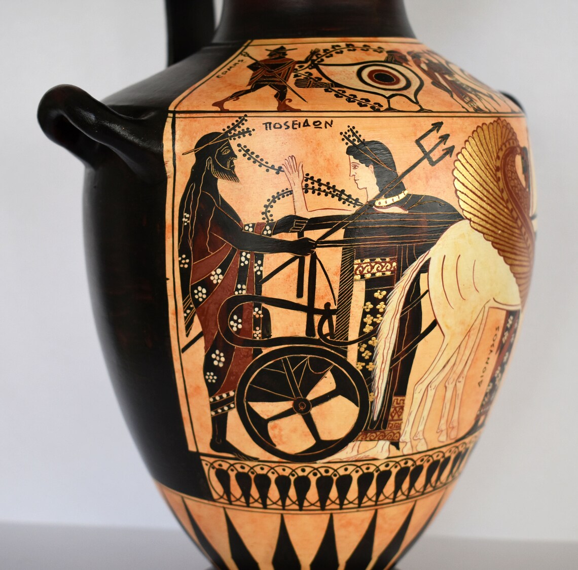 Athena and Poseidons Contest for Athens Ancient Greek - Etsy