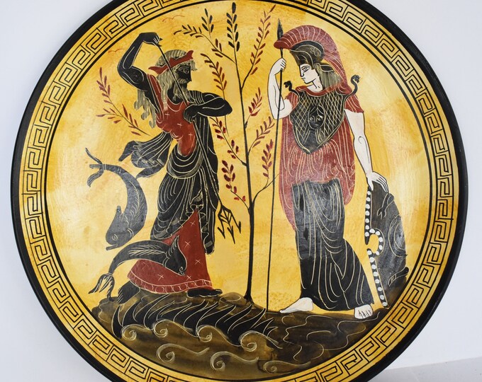 Athena and Poseidon’s Contest for Athens - Ancient Greek Olympian Gods ...