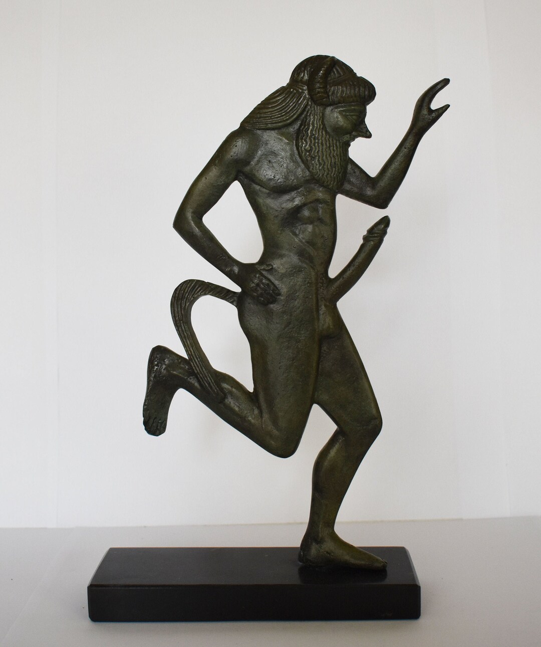 Satyr Male Nature Spirit Attendant of Pan and Dionysus Goat-human ...