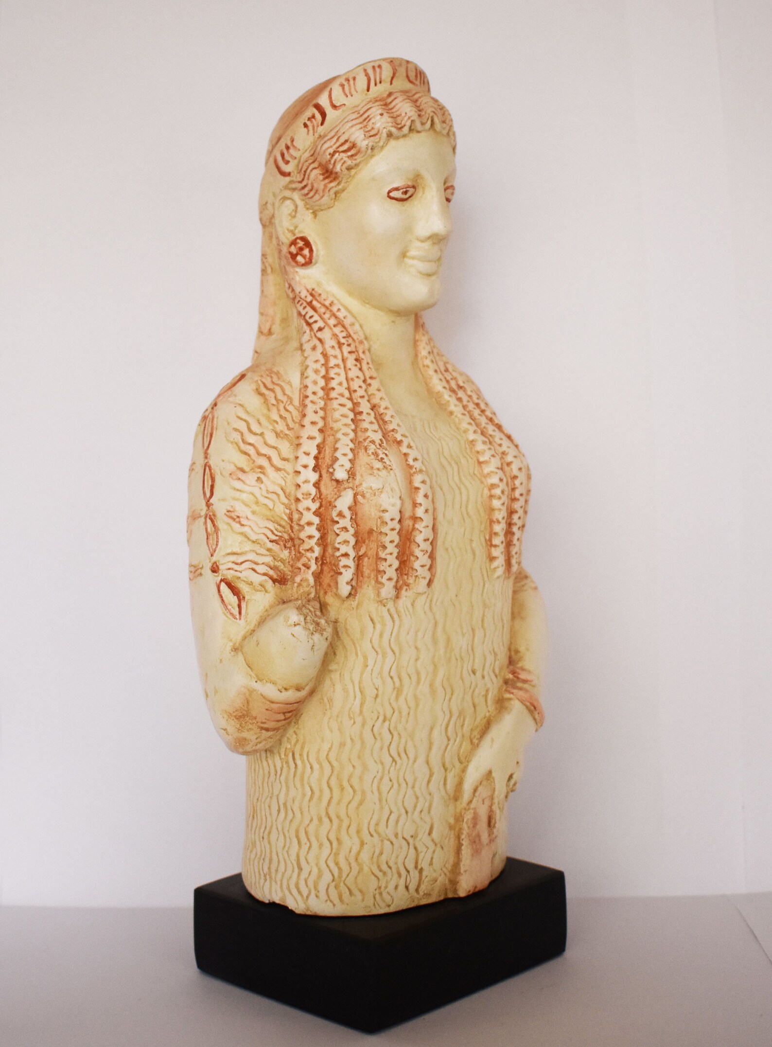 Kore of the Acropolis of Athens Female Statue Archaic - Etsy