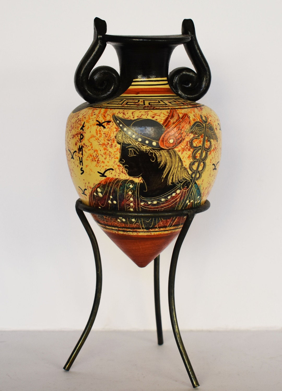 Rhyton From Greece Vessel for Libations or Drinking Hermes - Etsy