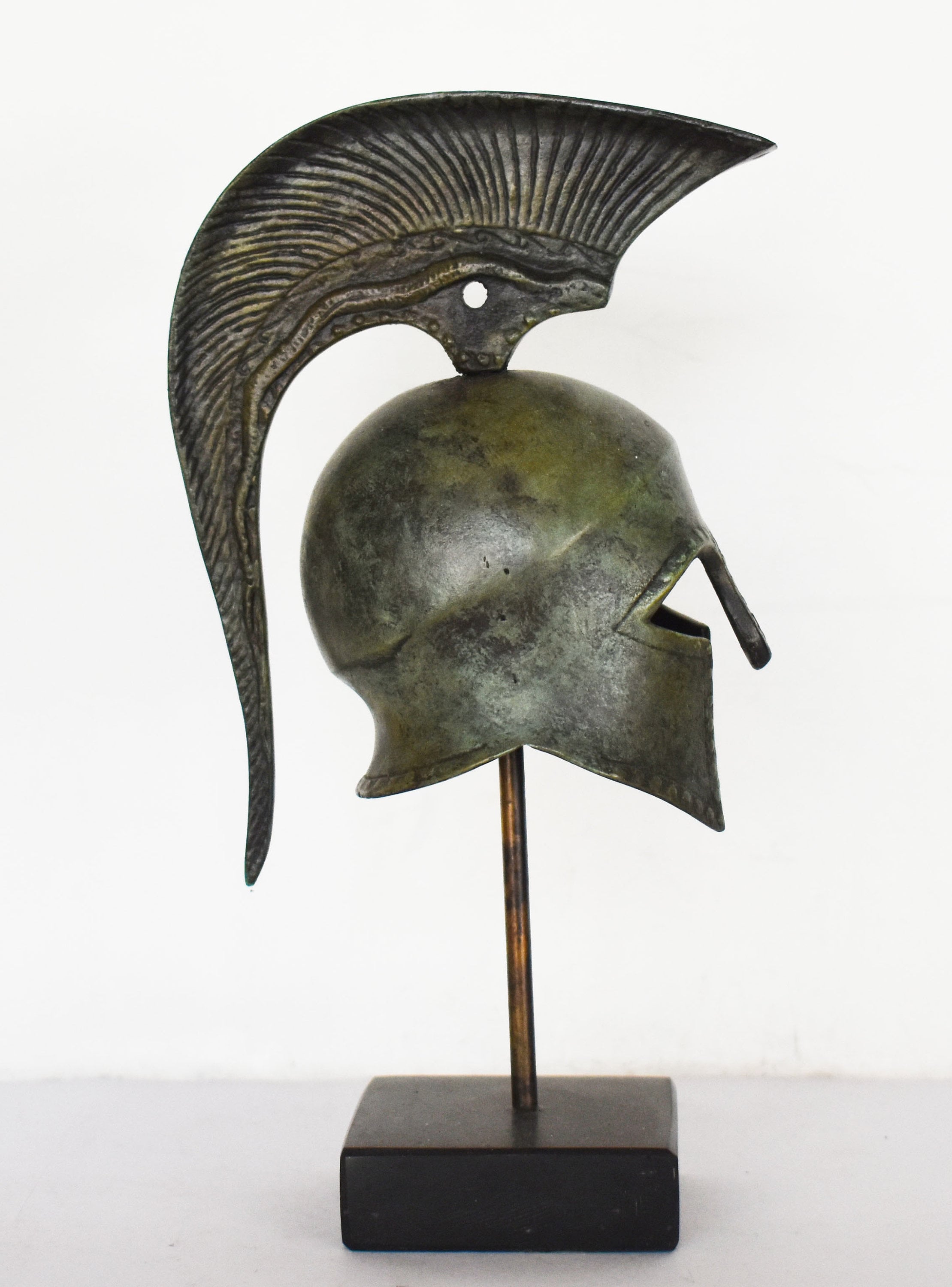 Ancient Greek Spartan Corinthian Helmet Snake Motif Marble | Etsy