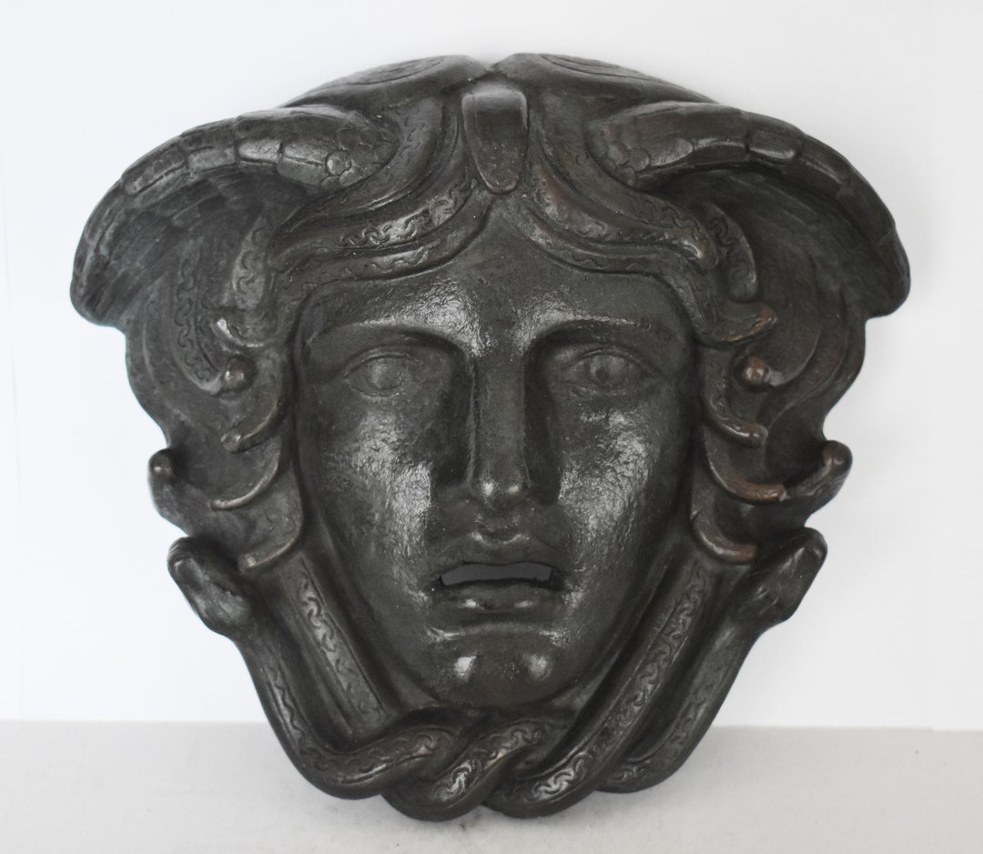 Medusa Mask - Gorgo - Snake-haired Gorgon - Snake Lady - Monster Figure ...