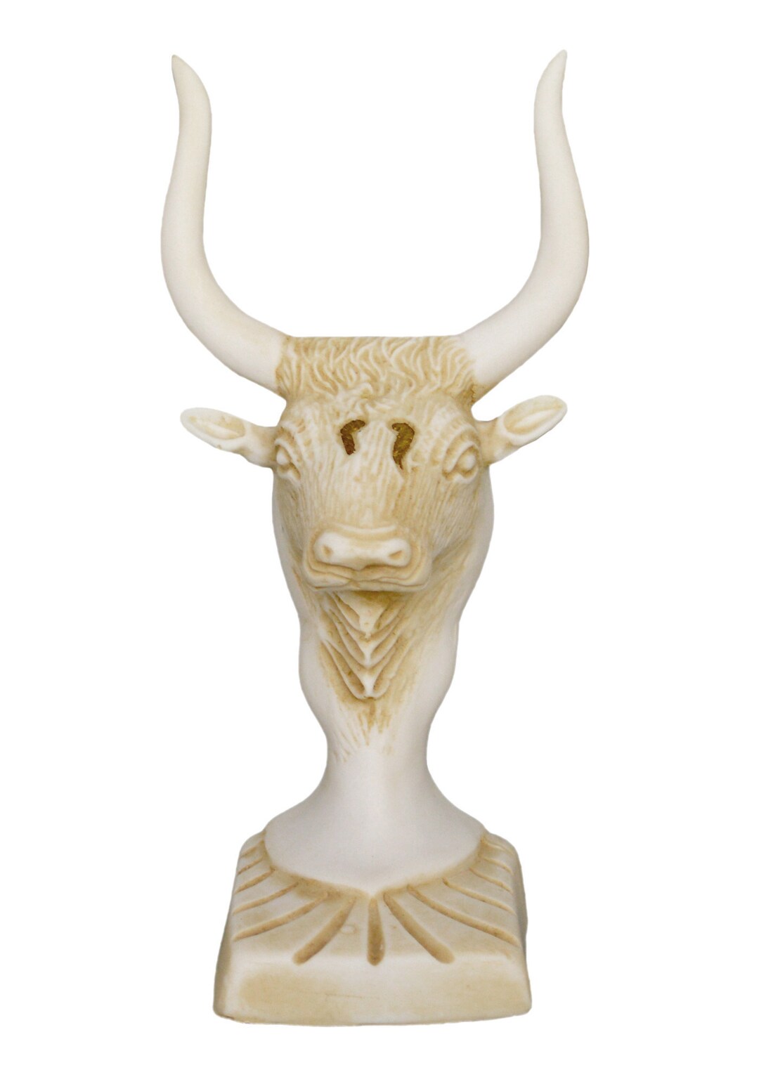 Minoan Bull Head Knossos Palace Crete Symbol of Cosmic - Etsy