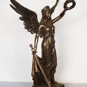 Nike Victoria Winged - Greek Roman Goddess of Victory - Close Companion ...