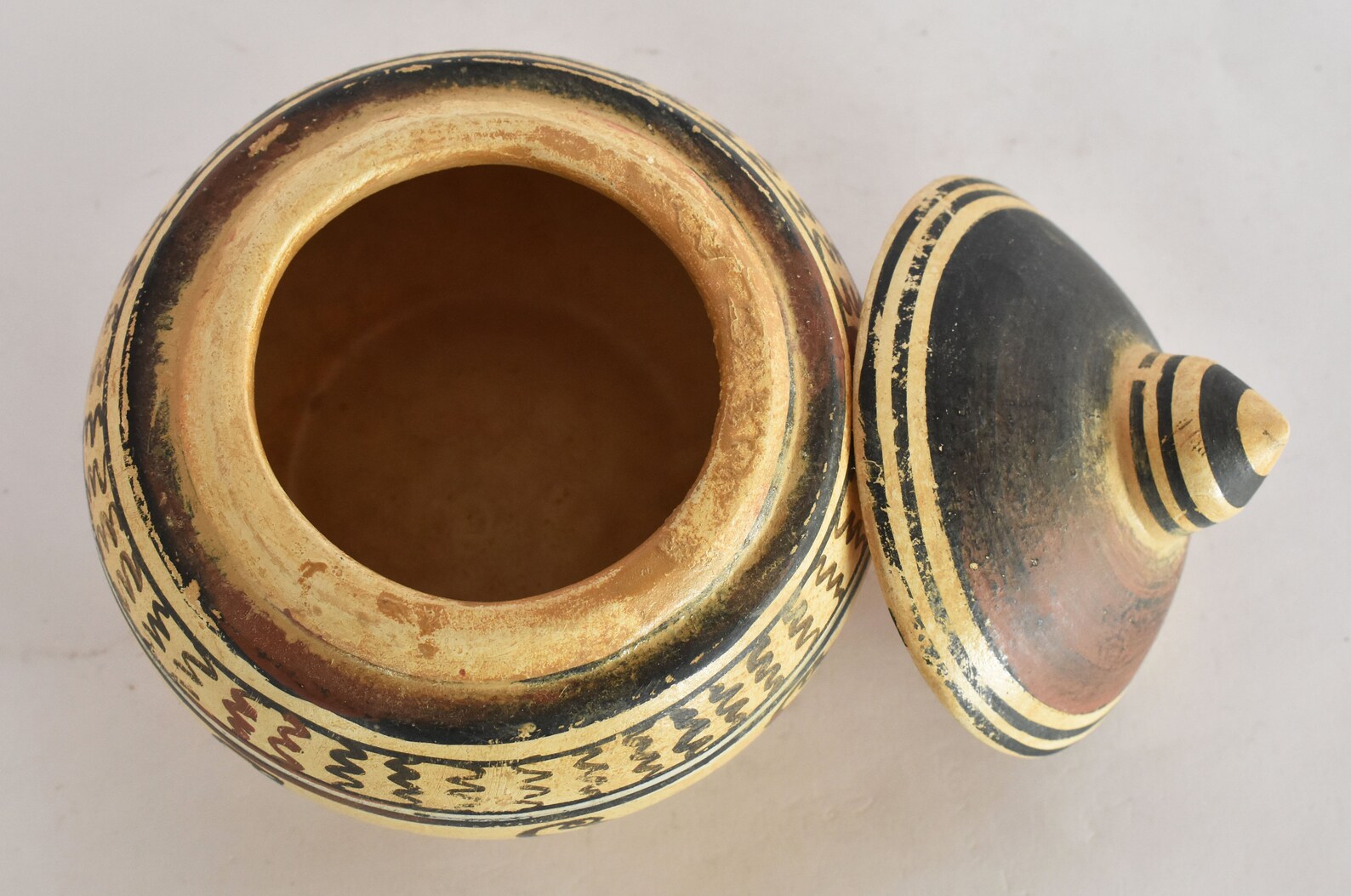 Pyxis Vase Cylindrical Box Birds Motif Symbol of - Etsy