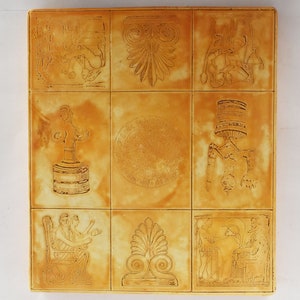 Trias - Triodin - Tic Tac Toe - Board Game - Inspired by Ancient Greek ...