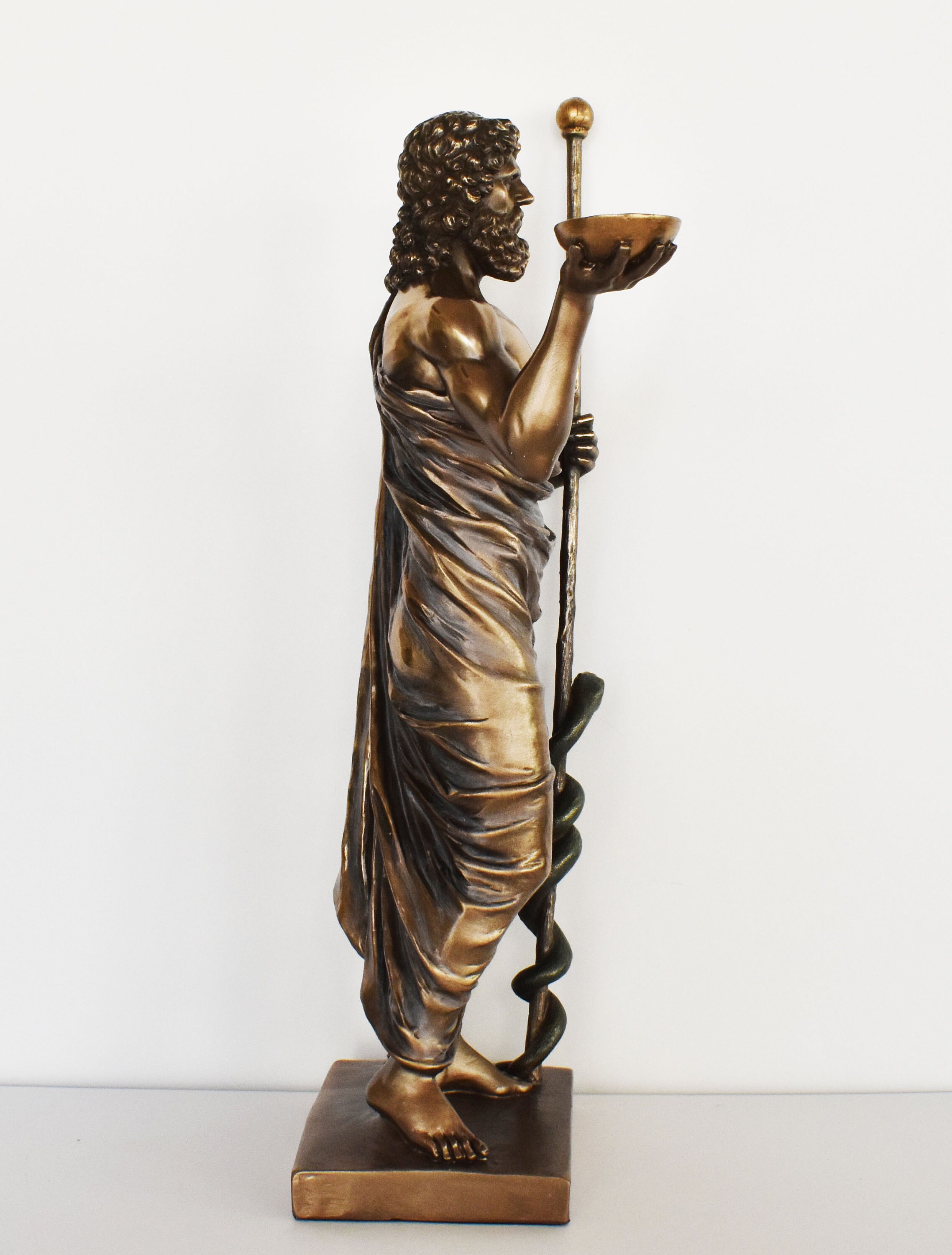Asclepius Ancient Greek Hero God of Medicine and Doctors - Etsy
