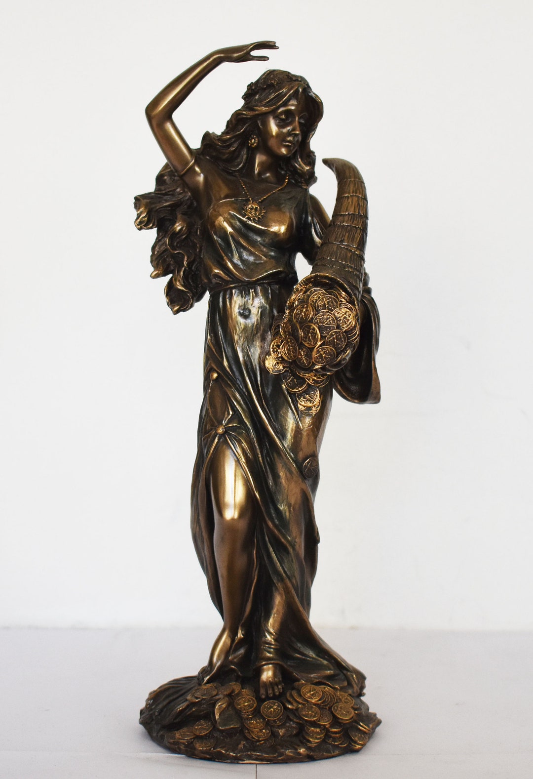 Tyche Fortuna Greek Roman Goddess of Fortune, Good Luck, Chance ...
