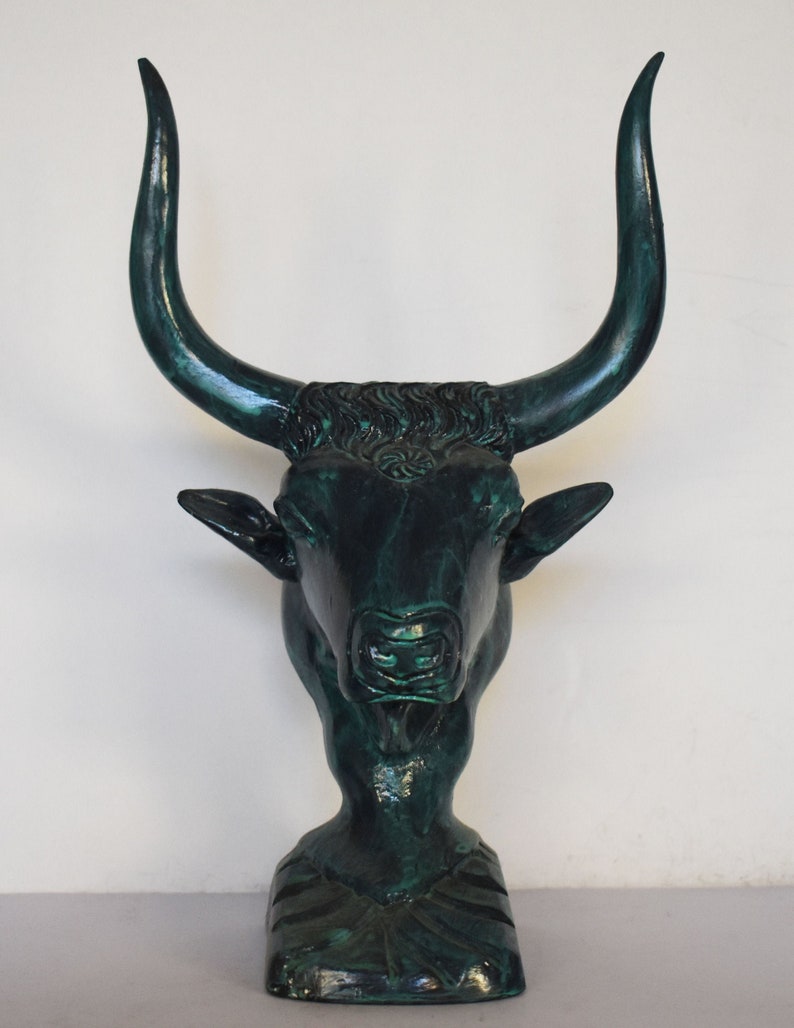 Minoan Bull Head Knossos Crete Symbol of Cosmic Energy - Etsy Canada