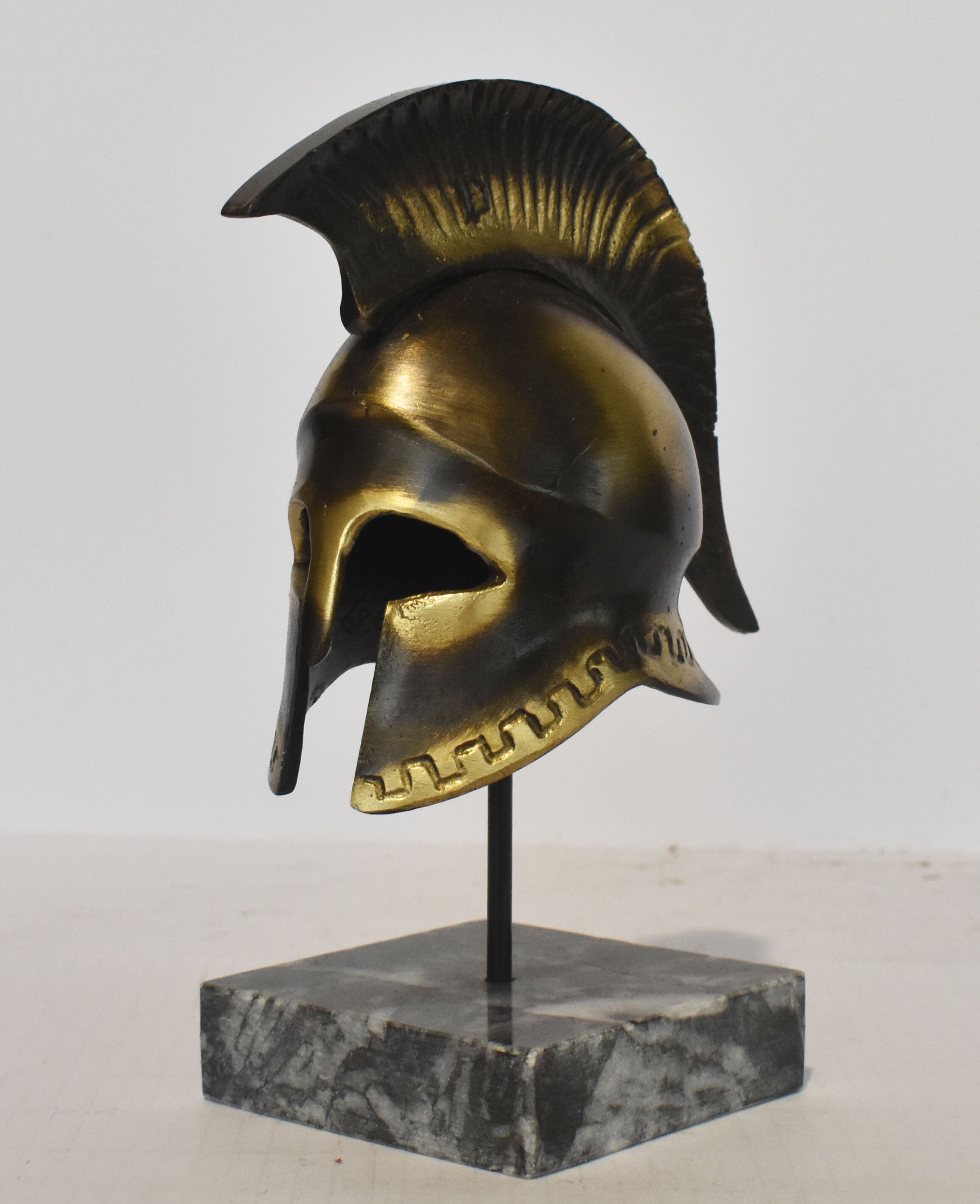 Ancient Greek Spartan Corinthian Helmet Eternity Motif | Etsy
