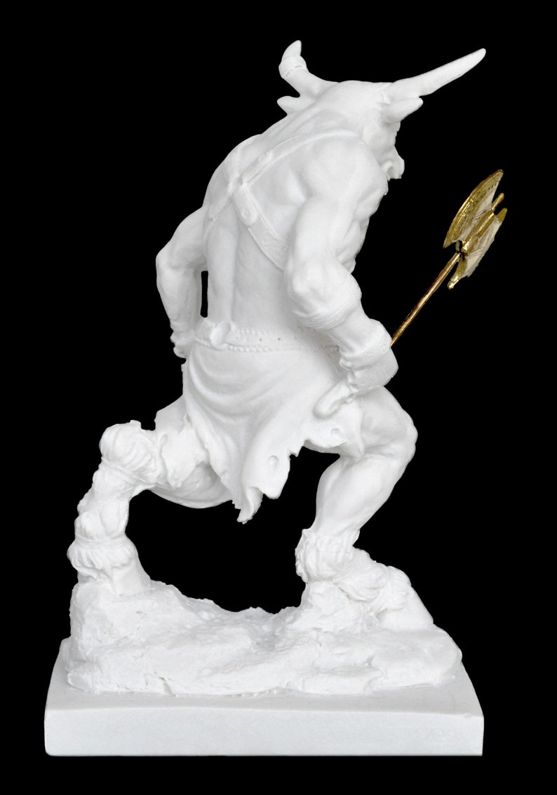 Minotaur Mythical Creature Half-man Half-bull Fierce and - Etsy