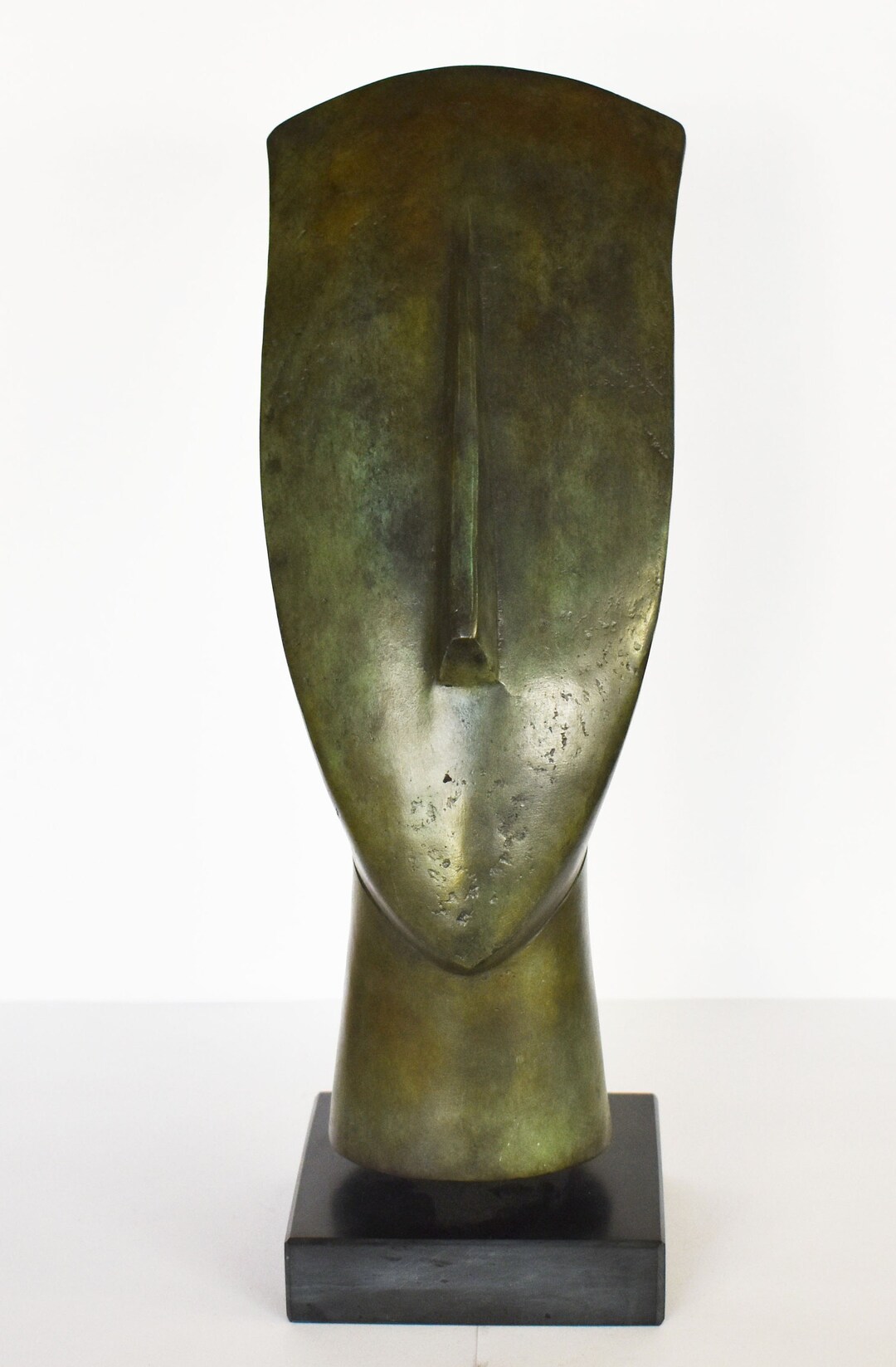 Cycladic Male Bust Figure From Keros Island Religious Function Marble ...