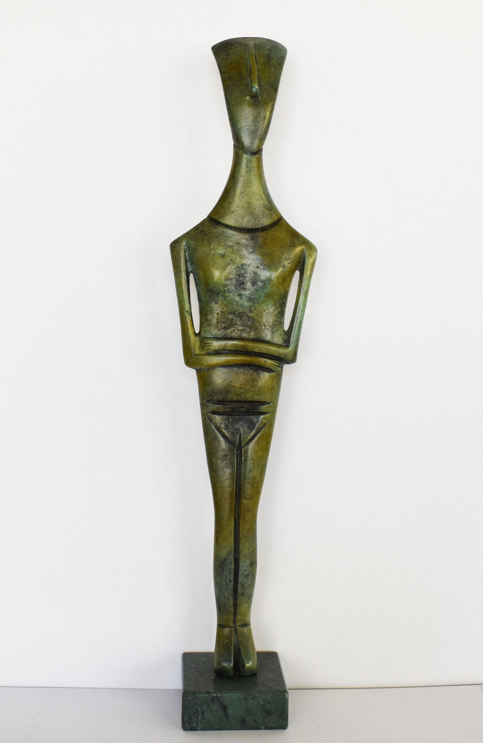Cycladic Female Idol Figure From Keros Island Greece - Etsy