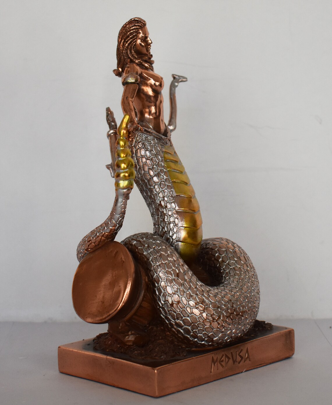 Medusa Gorgo Snake-haired Gorgon Snake Lady Monster - Etsy