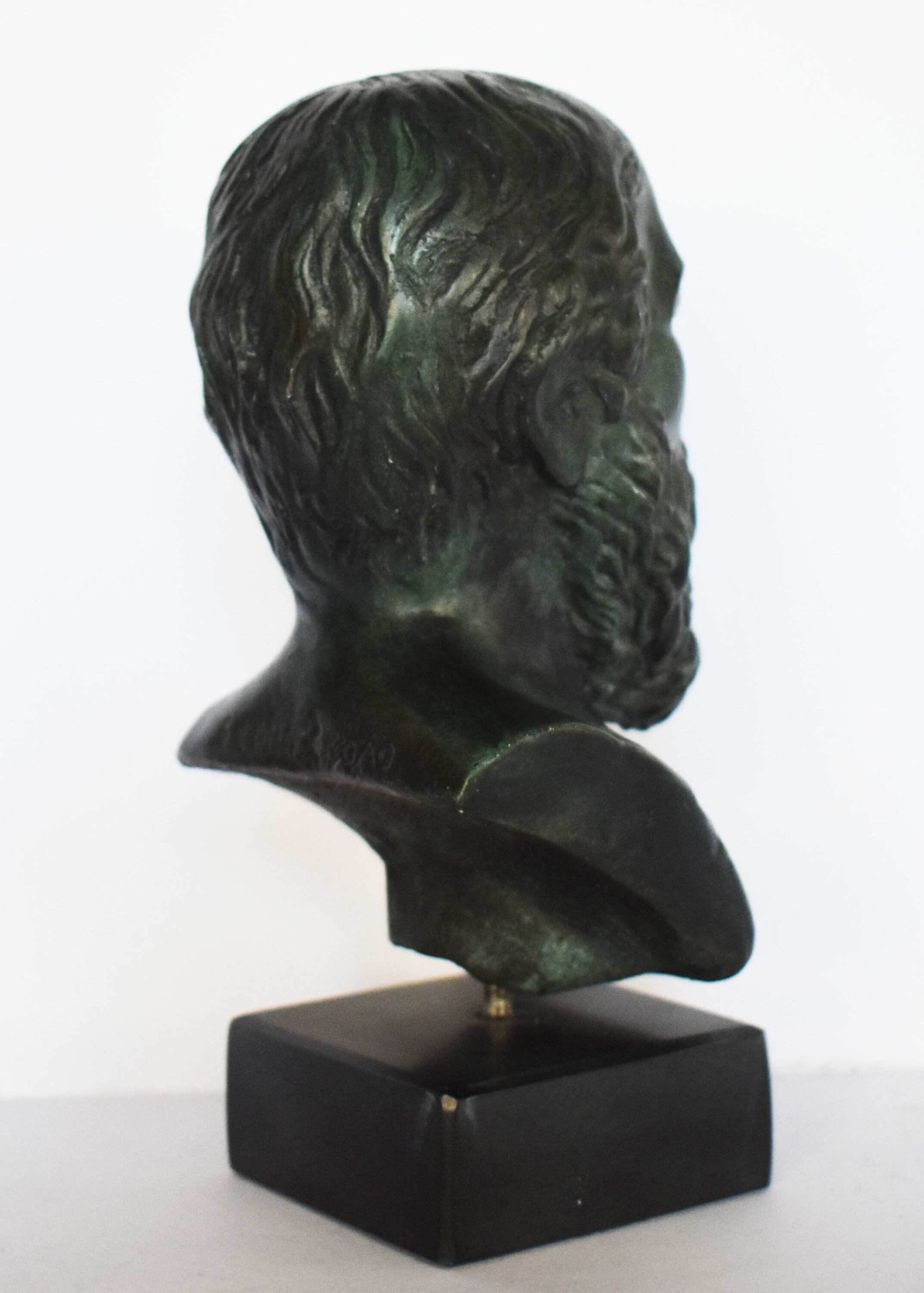 Socrates Ancient Greek Philoshopher Marble Base Museum - Etsy