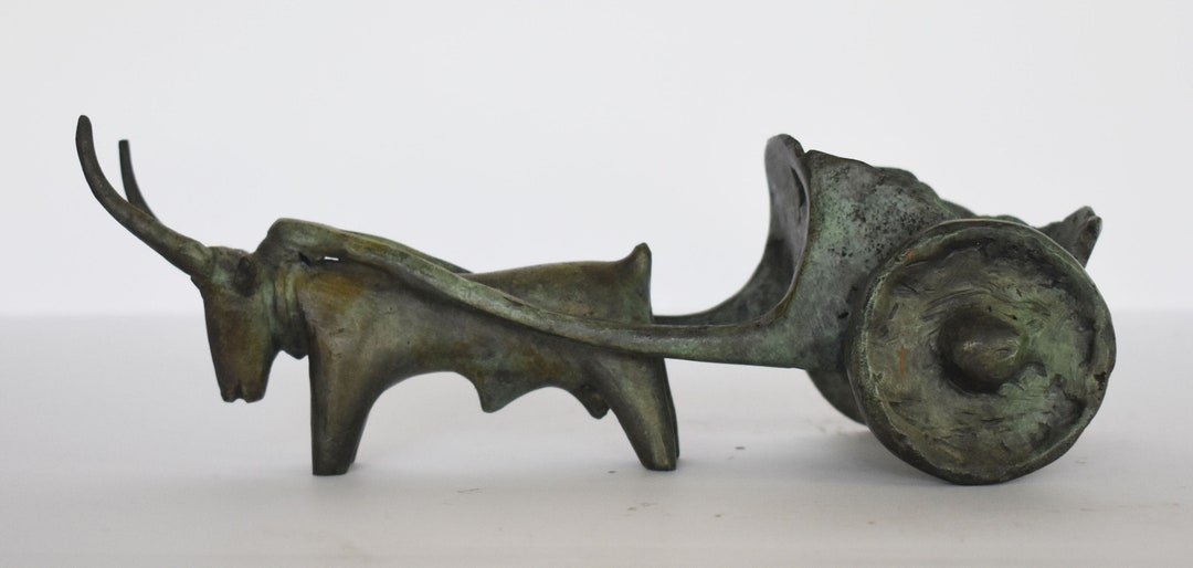 Bronze Oxen and Cart - Classic Period - Ancient Greek Reproduction ...