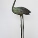 Ancient Greek Stork Pure Bronze Sculpture Marble Base Symbol of Energy ...