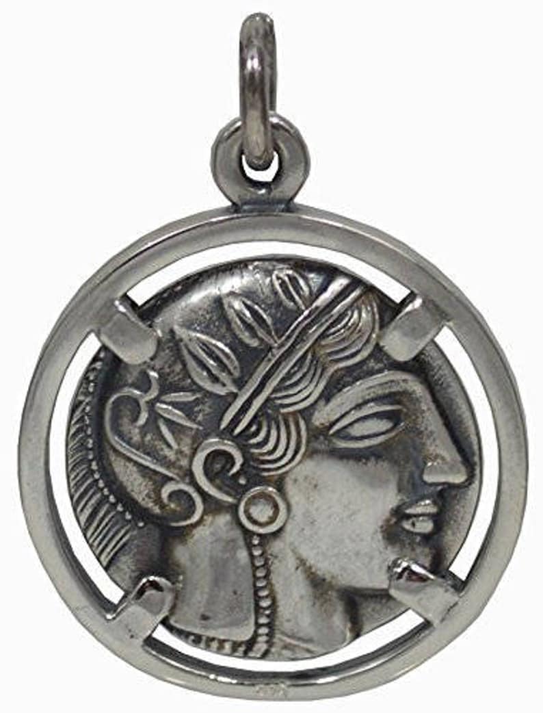 Athena Minerva Greek Roman Goddess of Wisdom Owl Symbol - Etsy