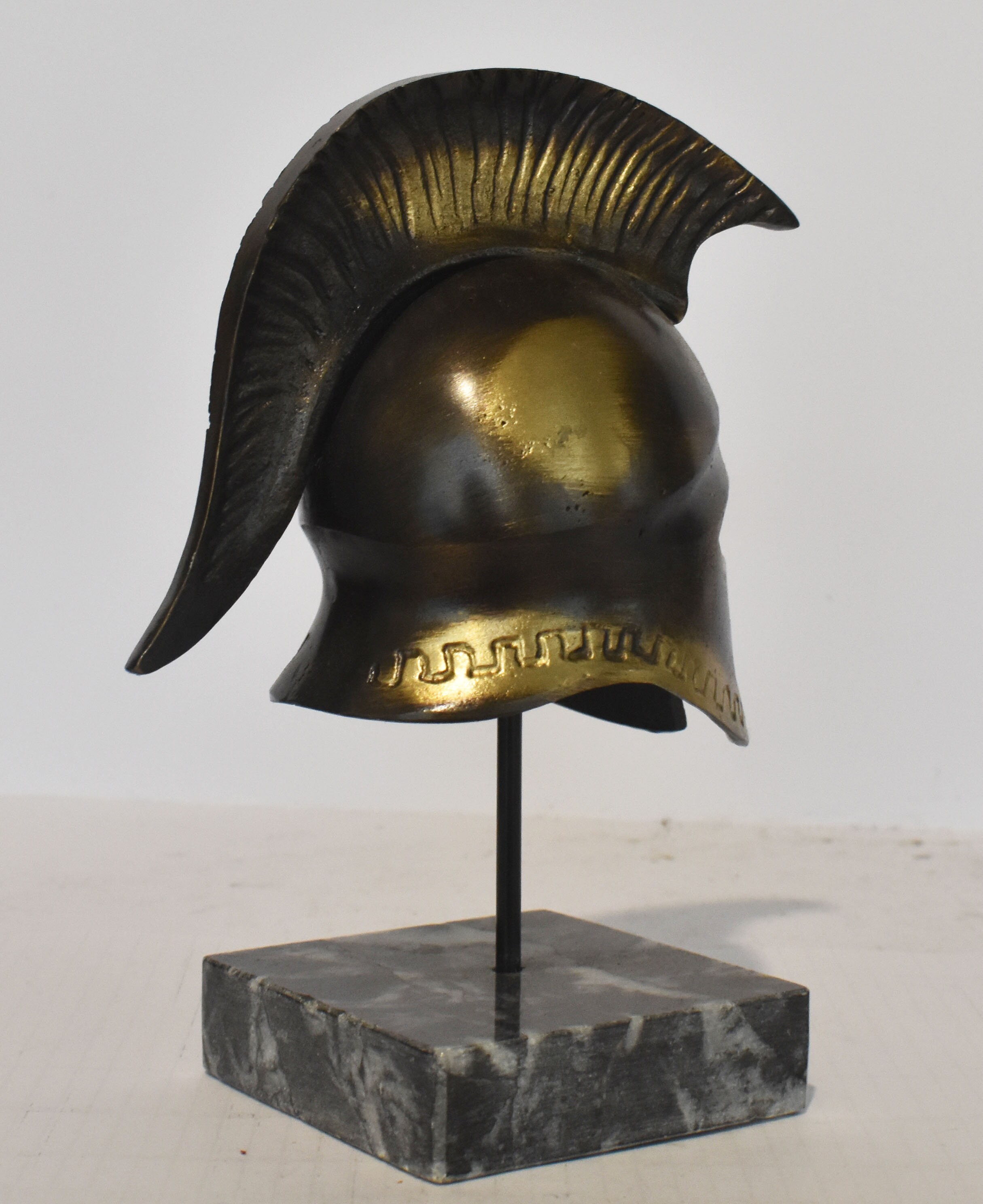 Ancient Greek Spartan Corinthian Helmet Eternity Motif | Etsy