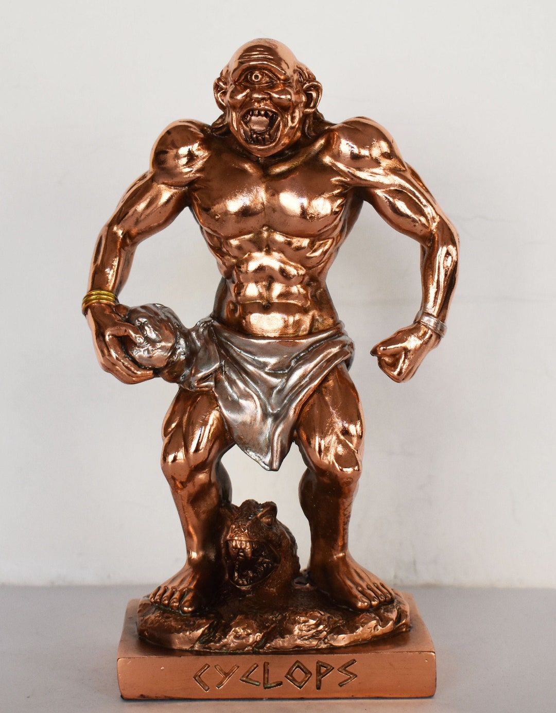 Cyclops Polyphemus - One-eyed Giant - Man-eating Monster - Son of ...