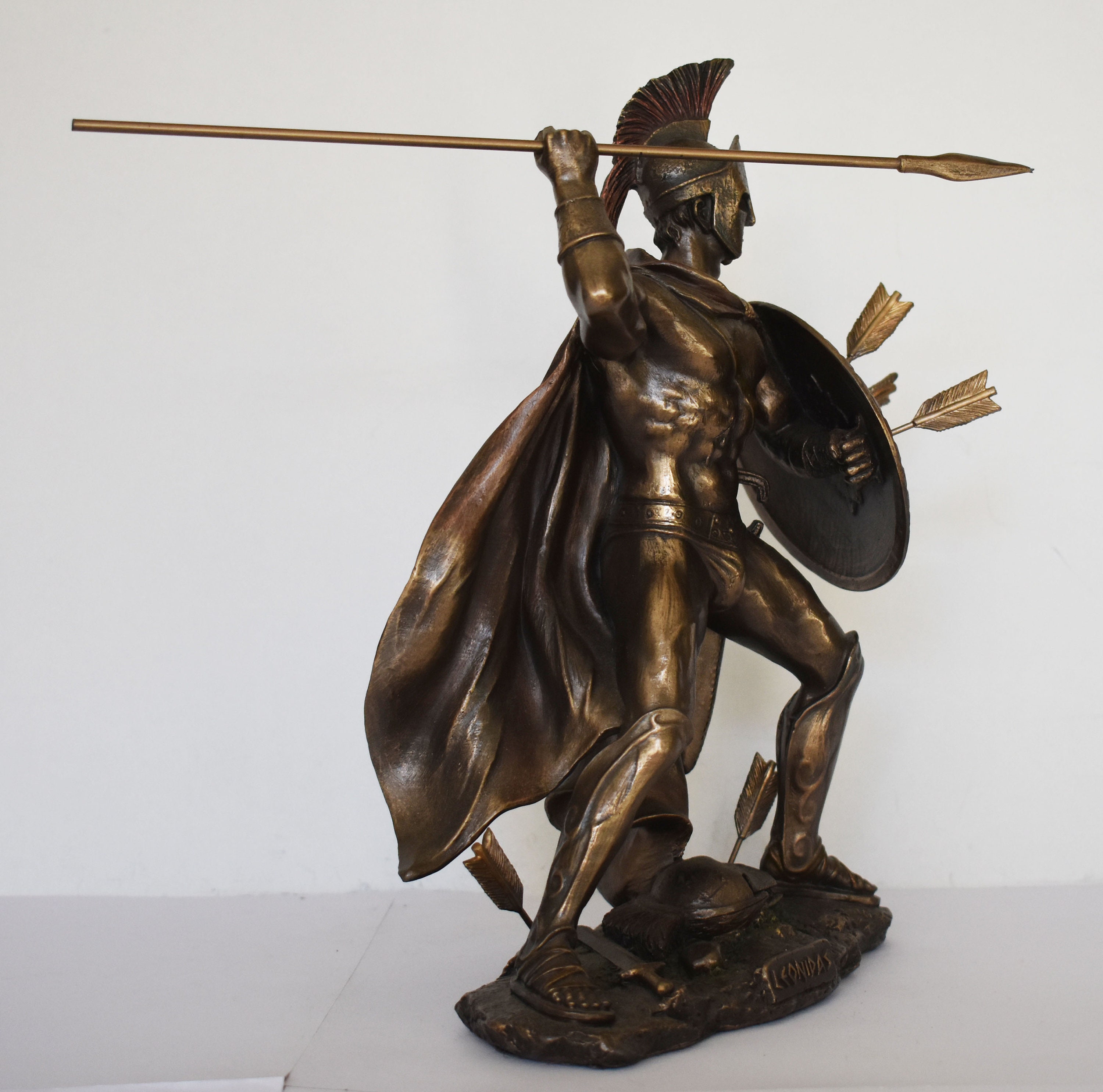 Leonidas Spartan King Leader of 300 Battle of - Etsy