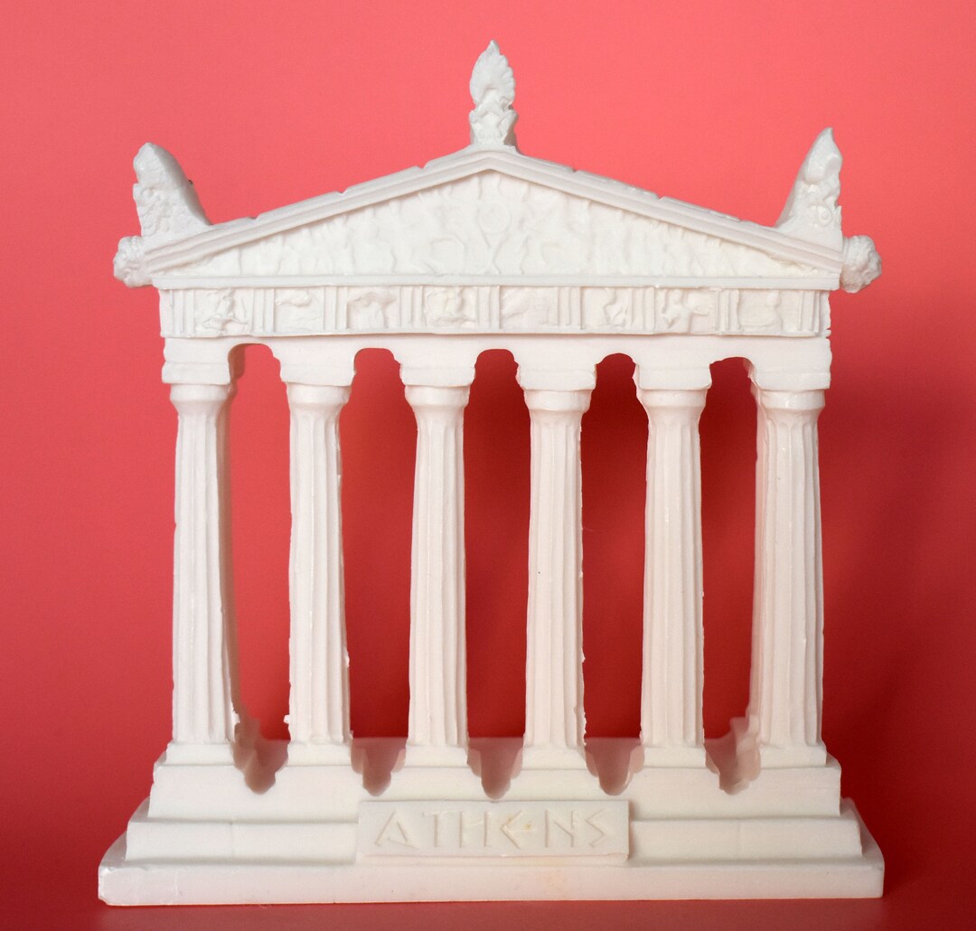 Parthenon Facade Dedicated by the Athenians to Athena Parthenos, the ...