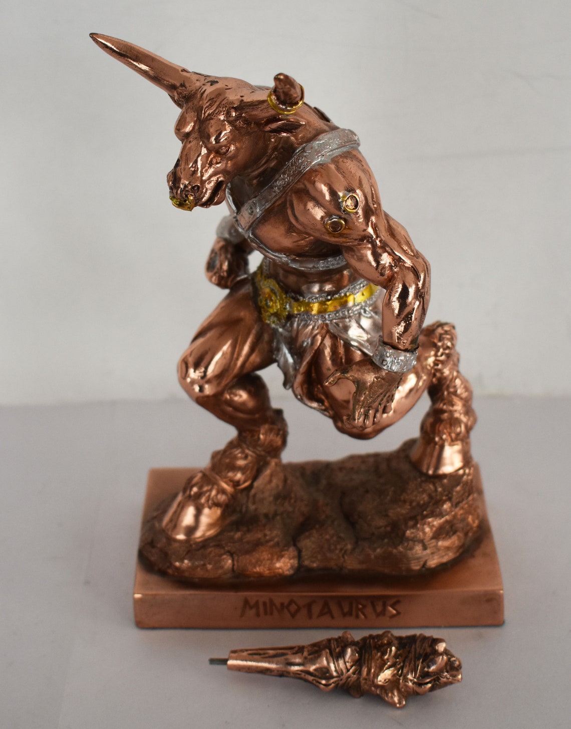 Minotaur Mythical Creature Half-man Half-bull Fierce and - Etsy