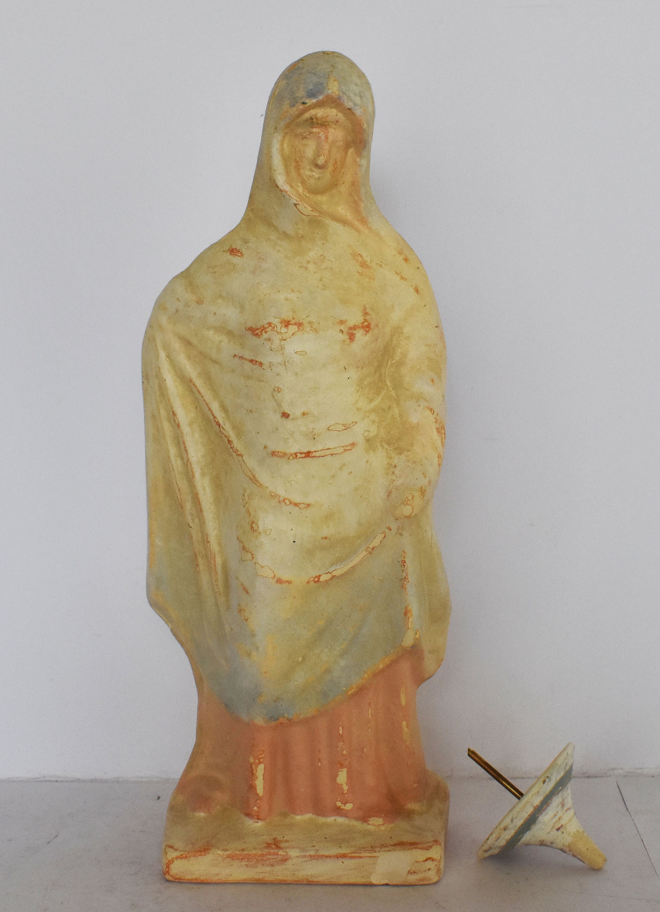 Tanagra Figurine Draped Woman Wearing a Himation Museum | Etsy